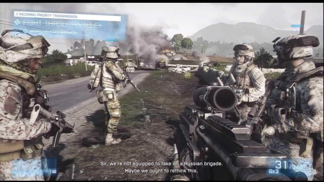 BF3 Campaign Rock and a Hard Place Part 18 - YouTube