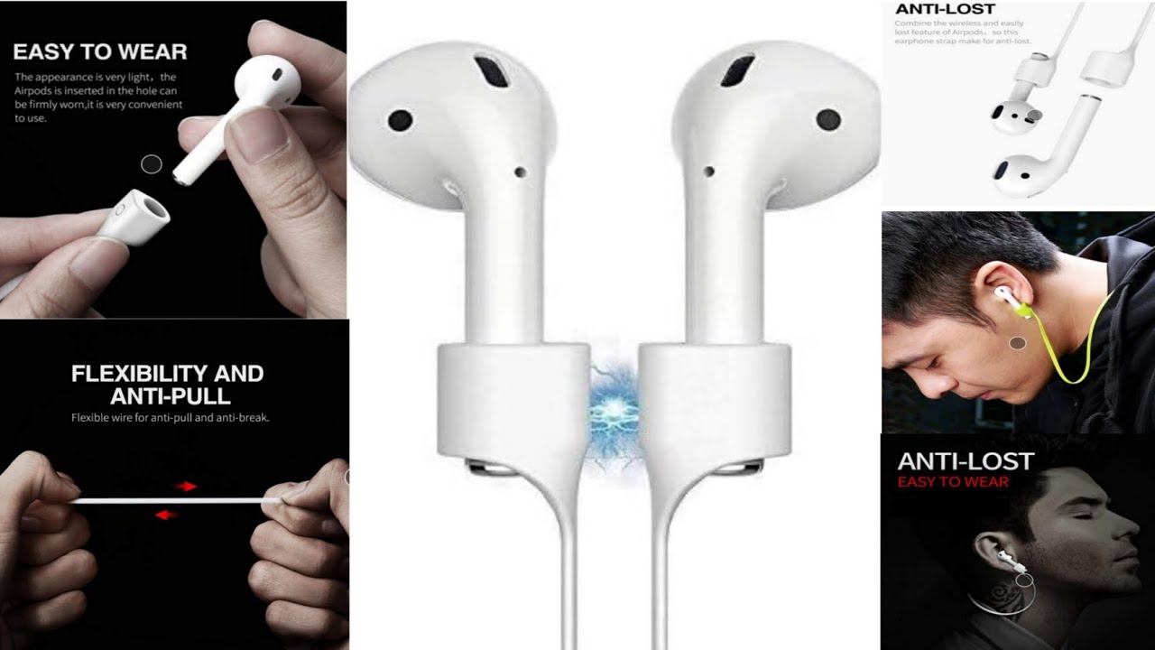 GadgetBite Anti-Lost Magnetic Strap Silicone Cable String // Earphones ...