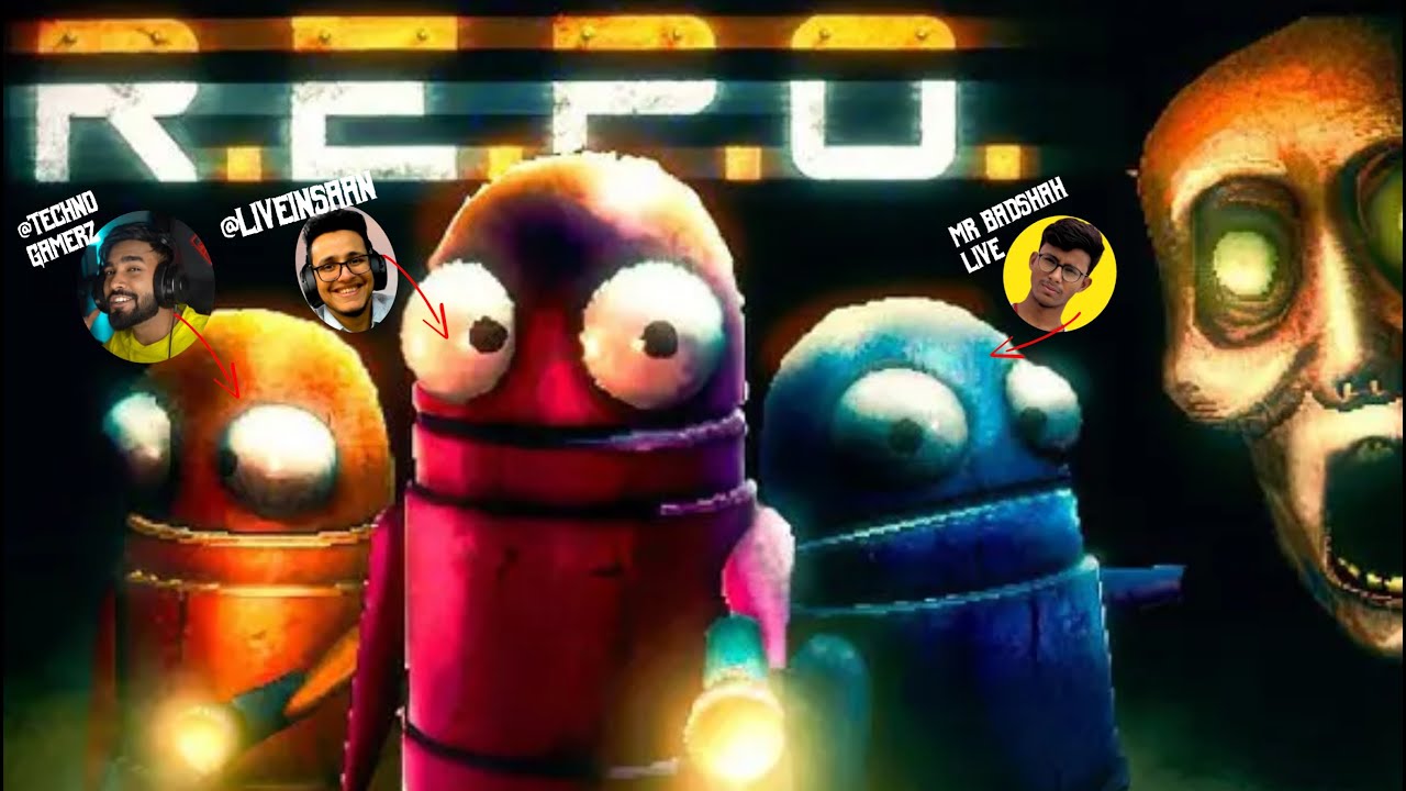 The FUNNIEST GAME EVER! 🤣 is REPO @TechnoGamerzOfficial @liveinsaan # ...