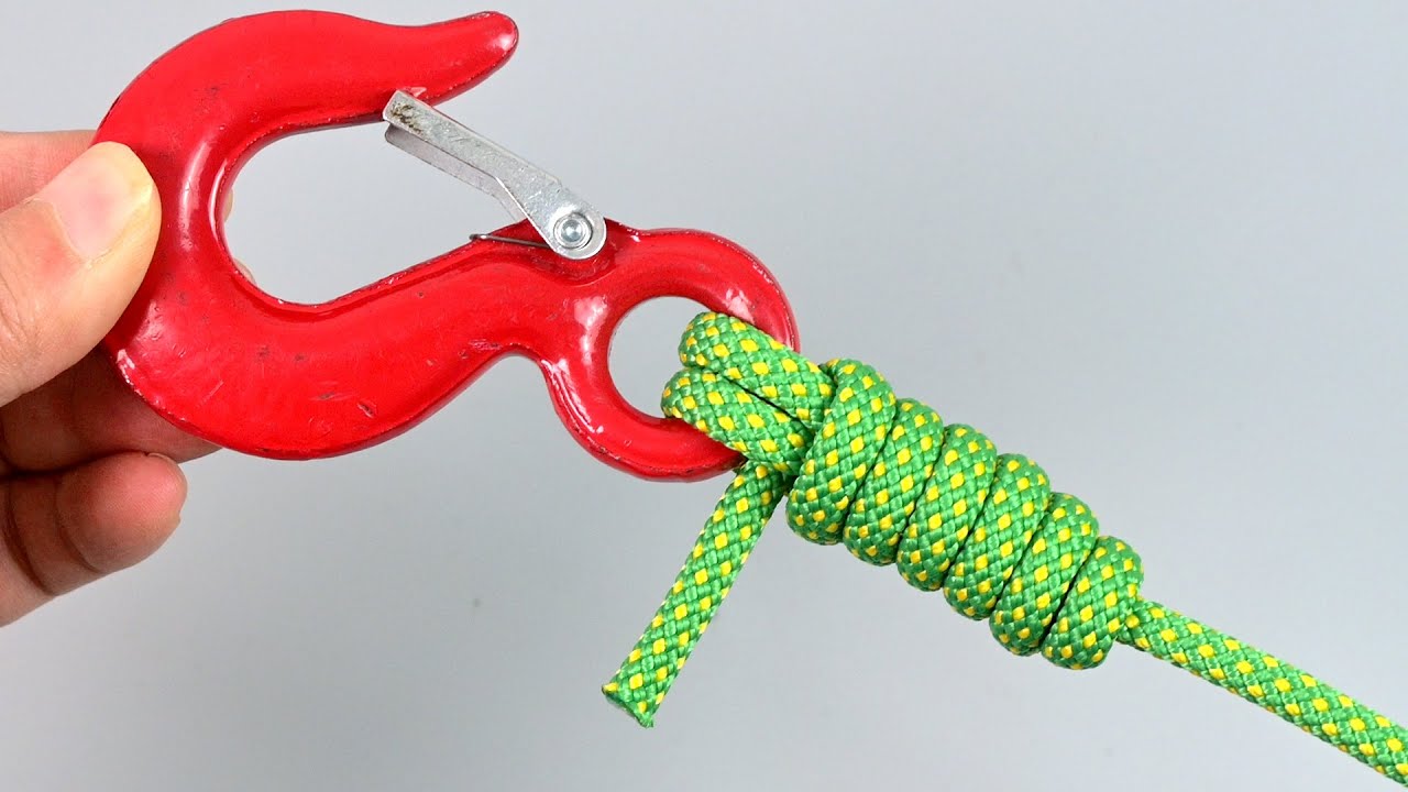 Simple and strong knot skills - YouTube