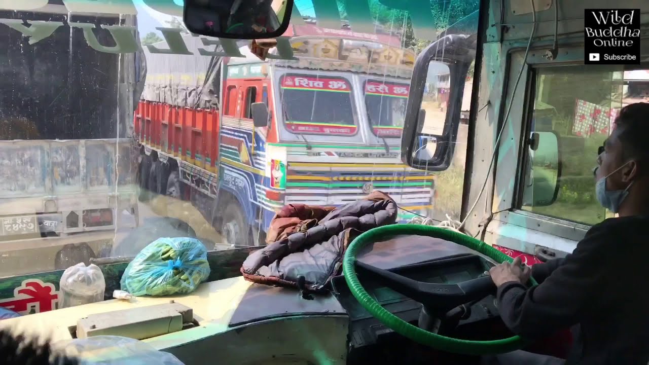Crazy Bus Ride Nepal || Kathmandu To Besisahar, Lamjung - YouTube