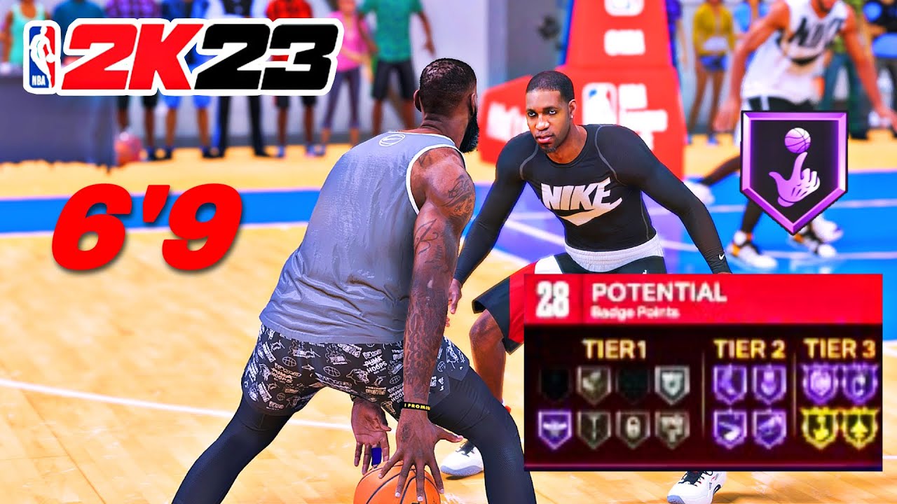 NBA 2K23 BEST DEFENSE BADGES TO STOP 6'9 RIM RUNNING META BUILDS NBA ...