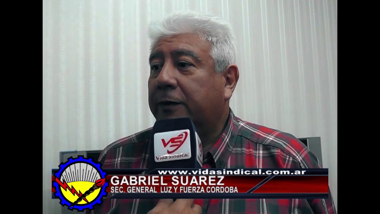 GABRIEL SUÁREZ EN LANZAMIENTO DE PARO NACIONAL EN NUESTRA SEDE SINDICAL ...