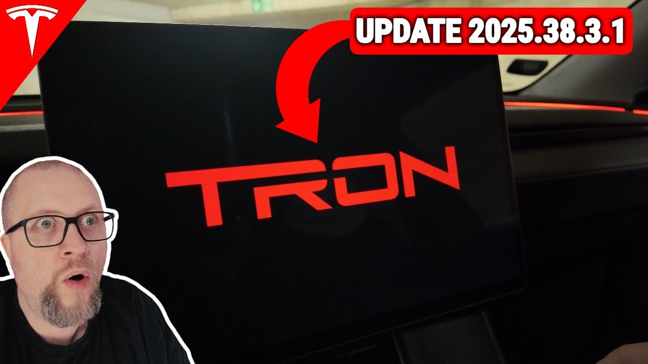 TRON MODE aktiviert! Das verrückteste Tesla-Update aller Zeiten (2025. ...