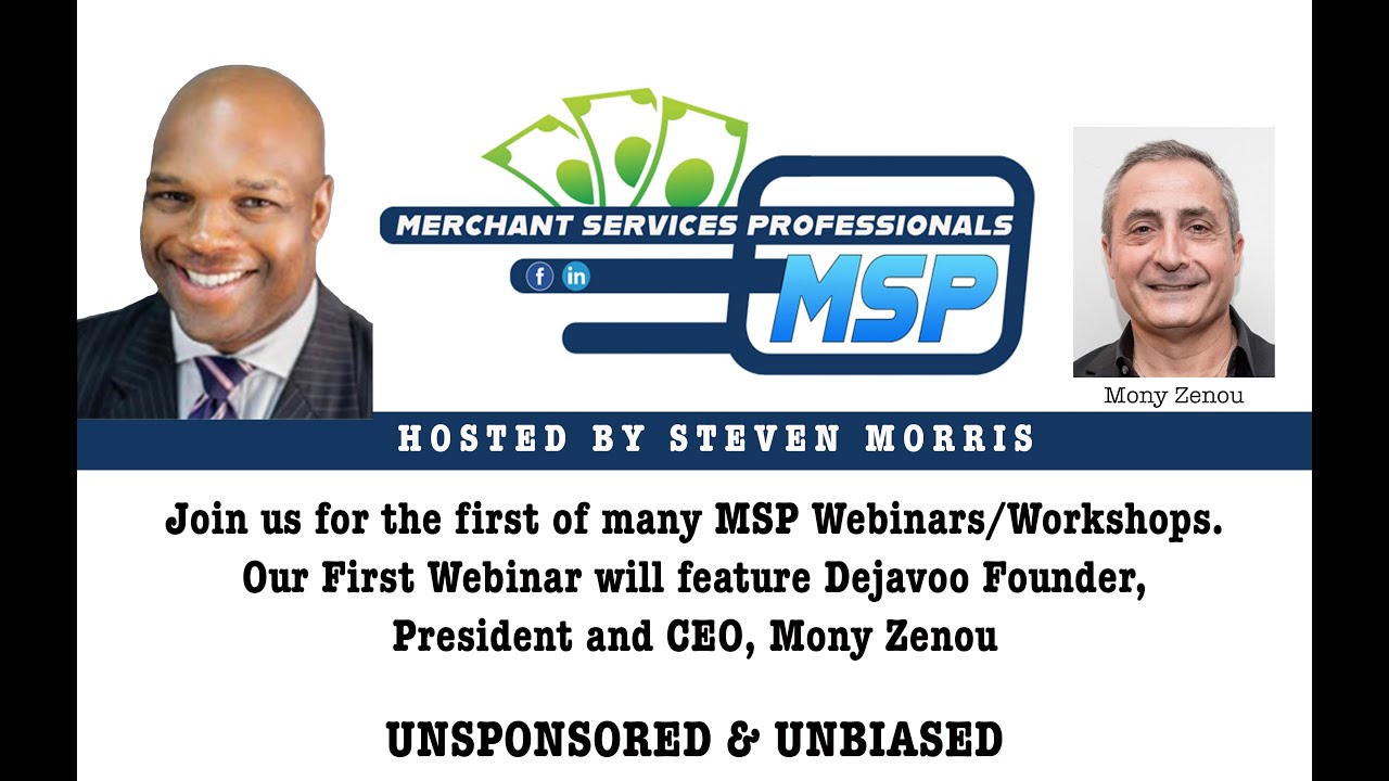 Live with Mony Zenou from Dejavoo - YouTube