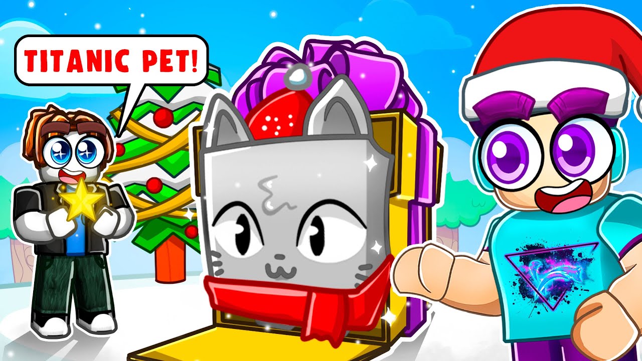 Giving 99 People Their Christmas Wish in Pet Sim 99! - YouTube