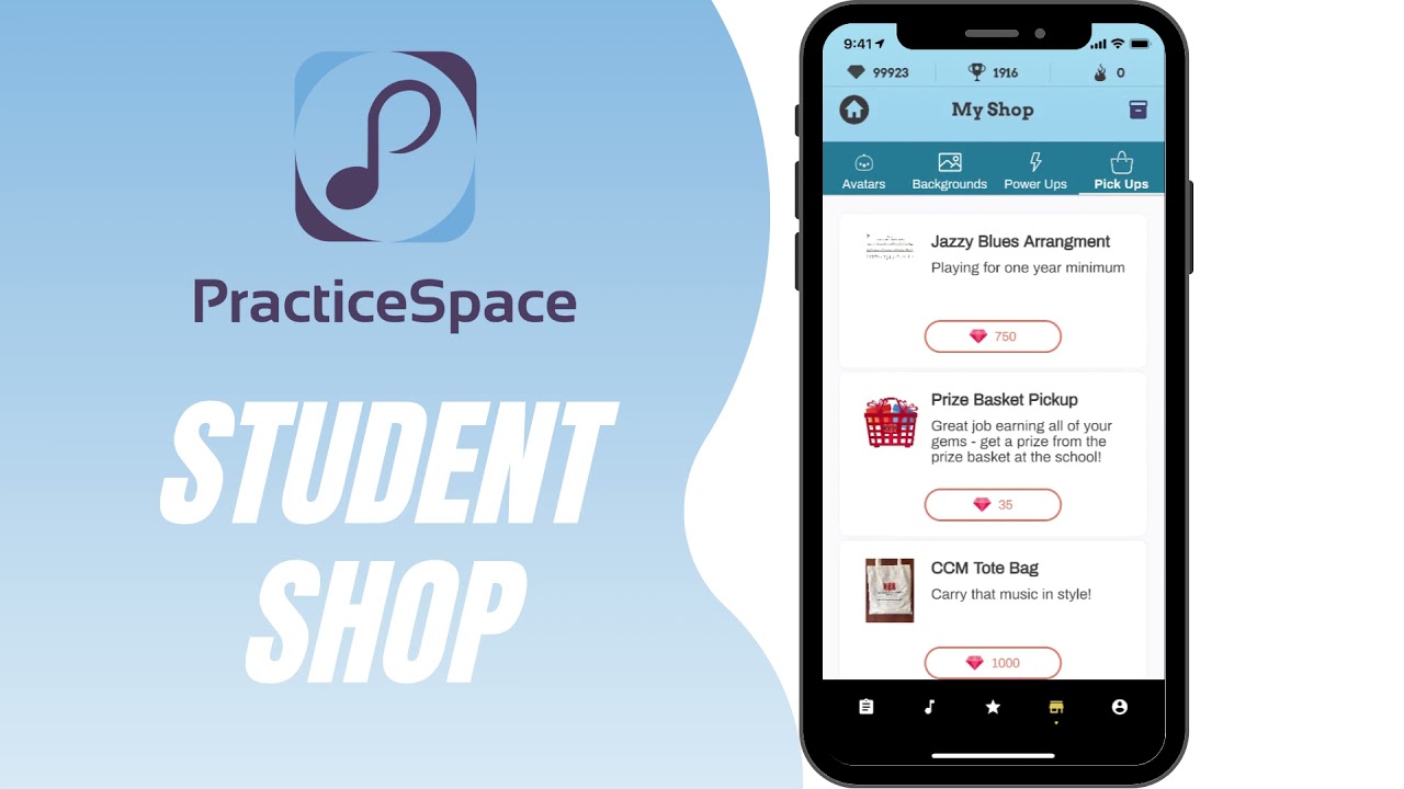 The Practice Space Student Shop - YouTube