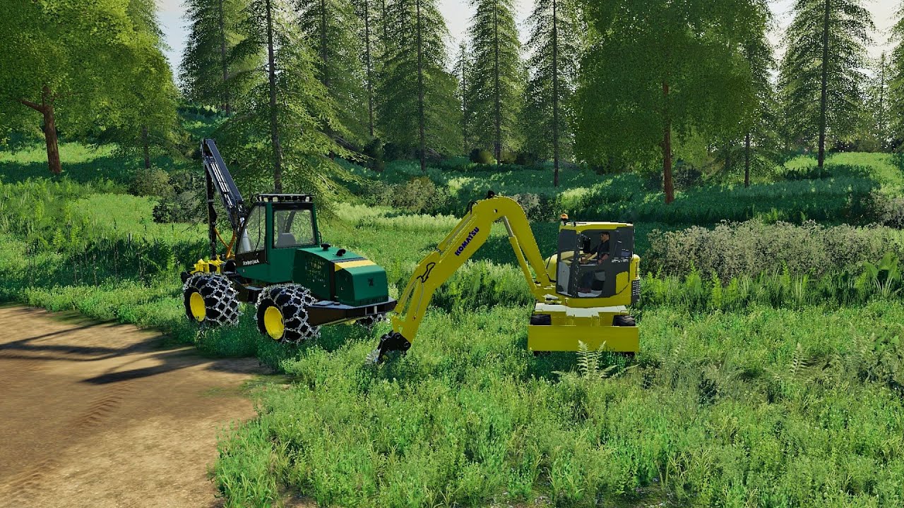 FS19 - Map Italia Light 035 - Forestry and Farming - YouTube