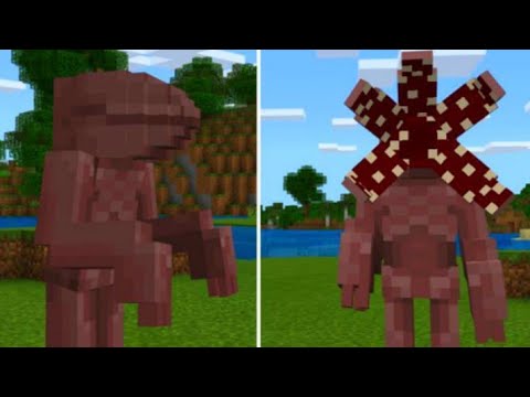 Mod del demogorgon Minecraft pe - YouTube