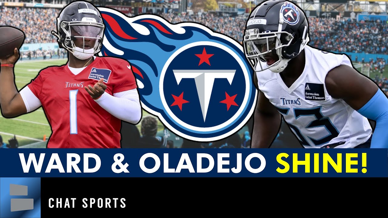 Cam Ward & Femi Oladejo SHINE! Tennessee Titans OTAs Takeaways & News ...