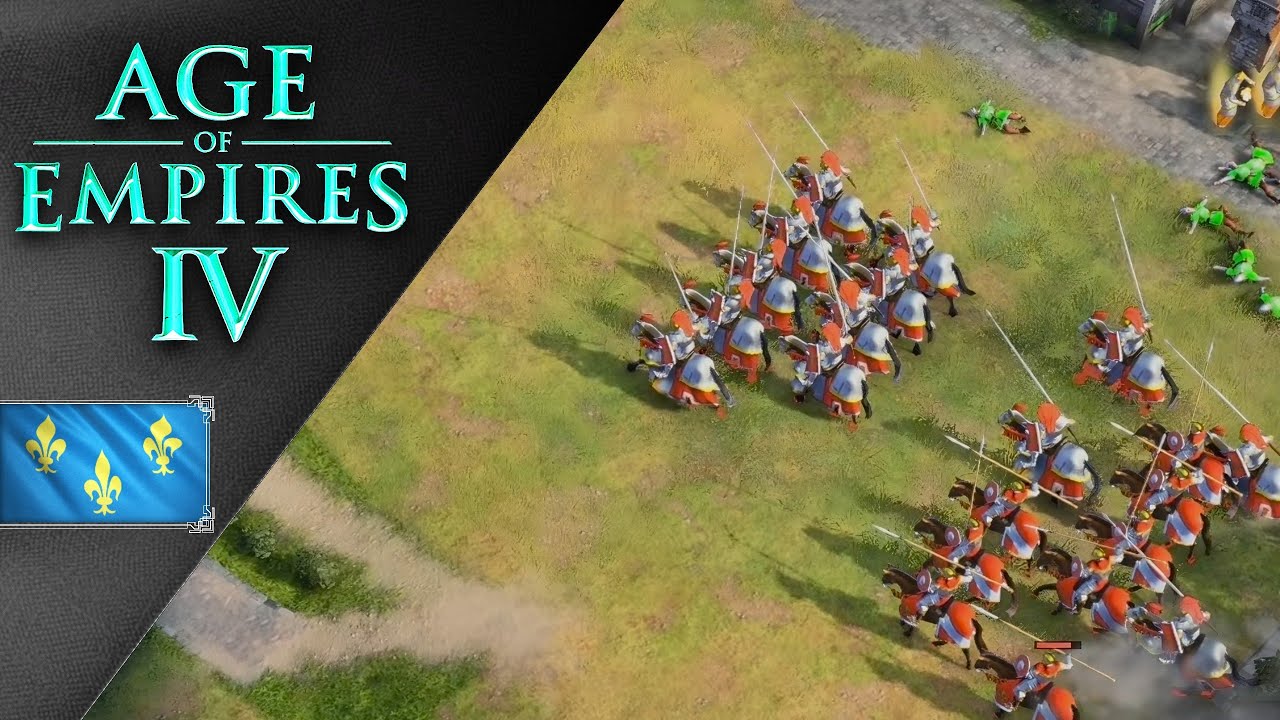 HDR Test & French Boom⚔️Age of Empires 4 Ranked 4v4 | No Commentary ...