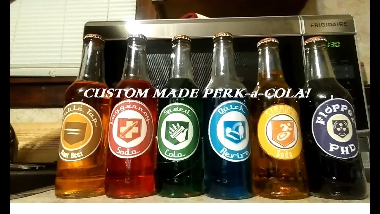 CUSTOM PERK-A-COLAS! - YouTube
