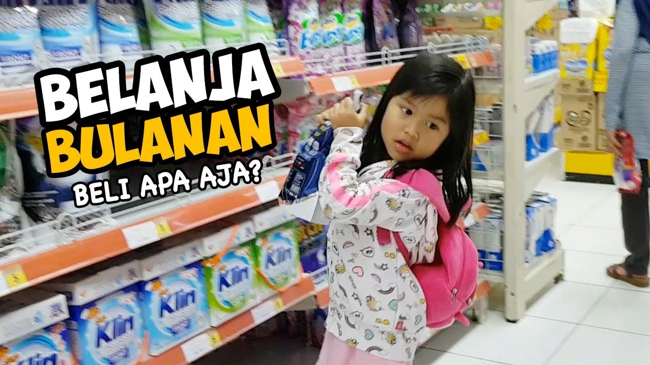BELI APA AJA YA? | BELANJA BULANAN | DAILY ROUTINE SENJA FIRSTA - YouTube