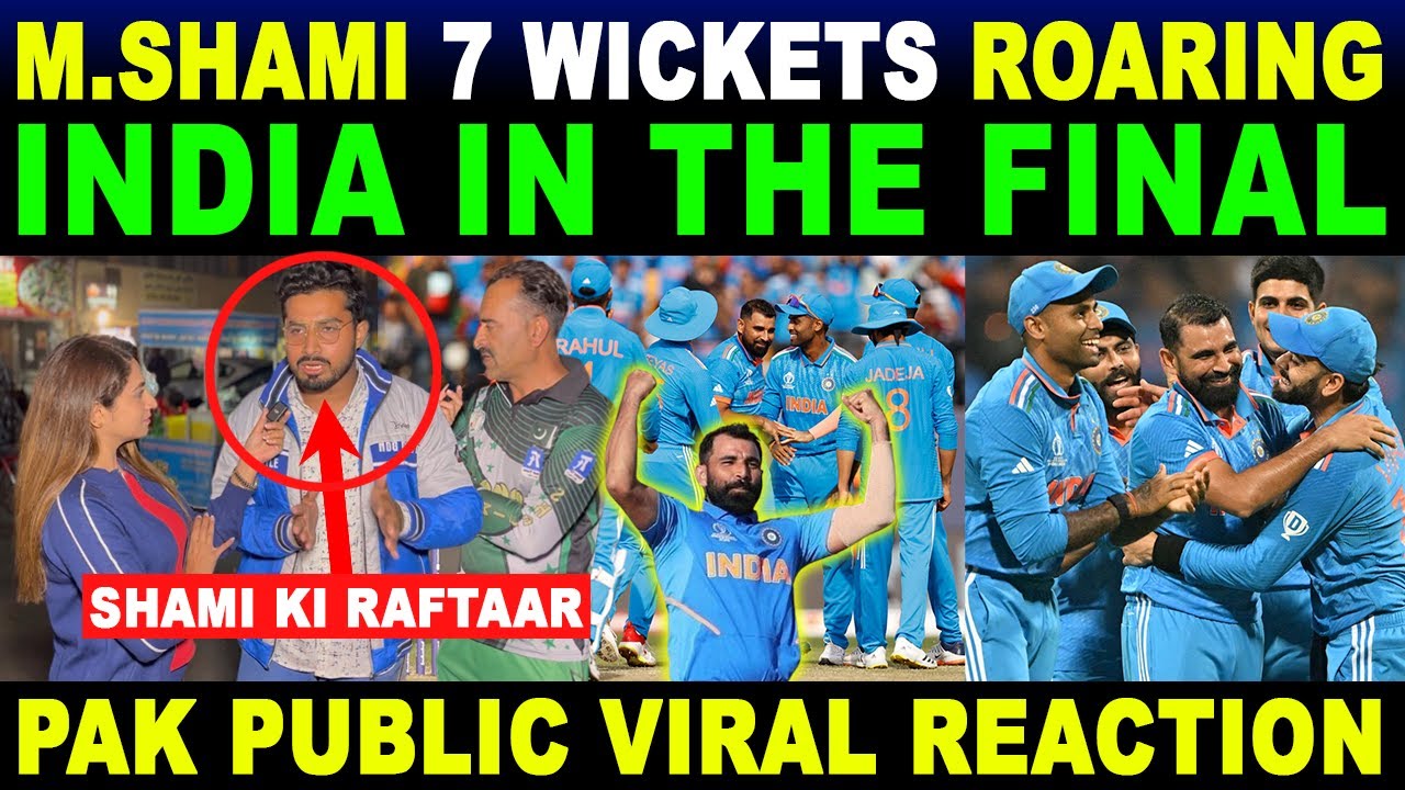 SHAMI 7-WICKETS, KOHLI, IYER HEROICS TAKES INDIA TO THE FINALS OF ...