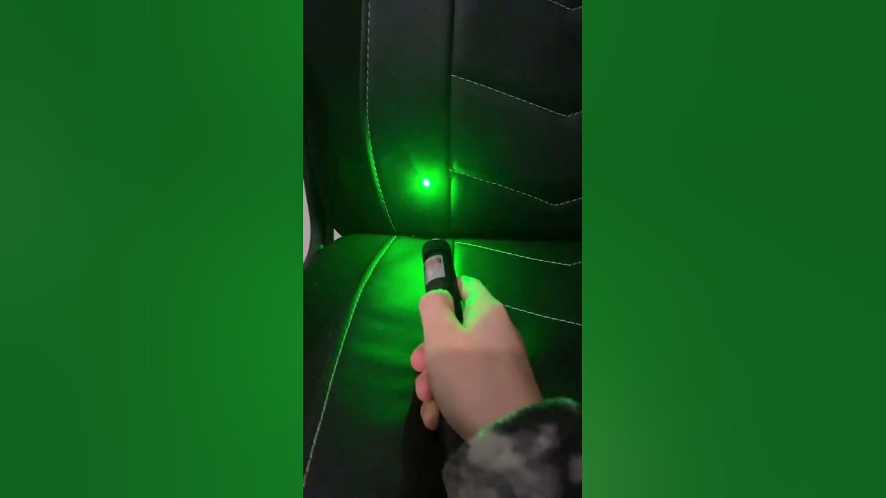 Burn laser pointer 150km - YouTube