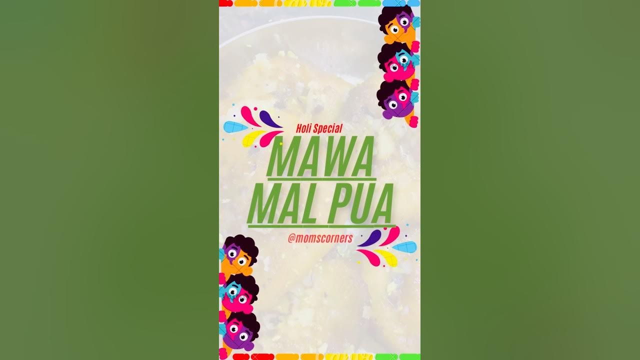 Holi Special! Make the Best Mawa Malpua #shorts #yputubeshorts #trendingshorts #trending #malpua ...