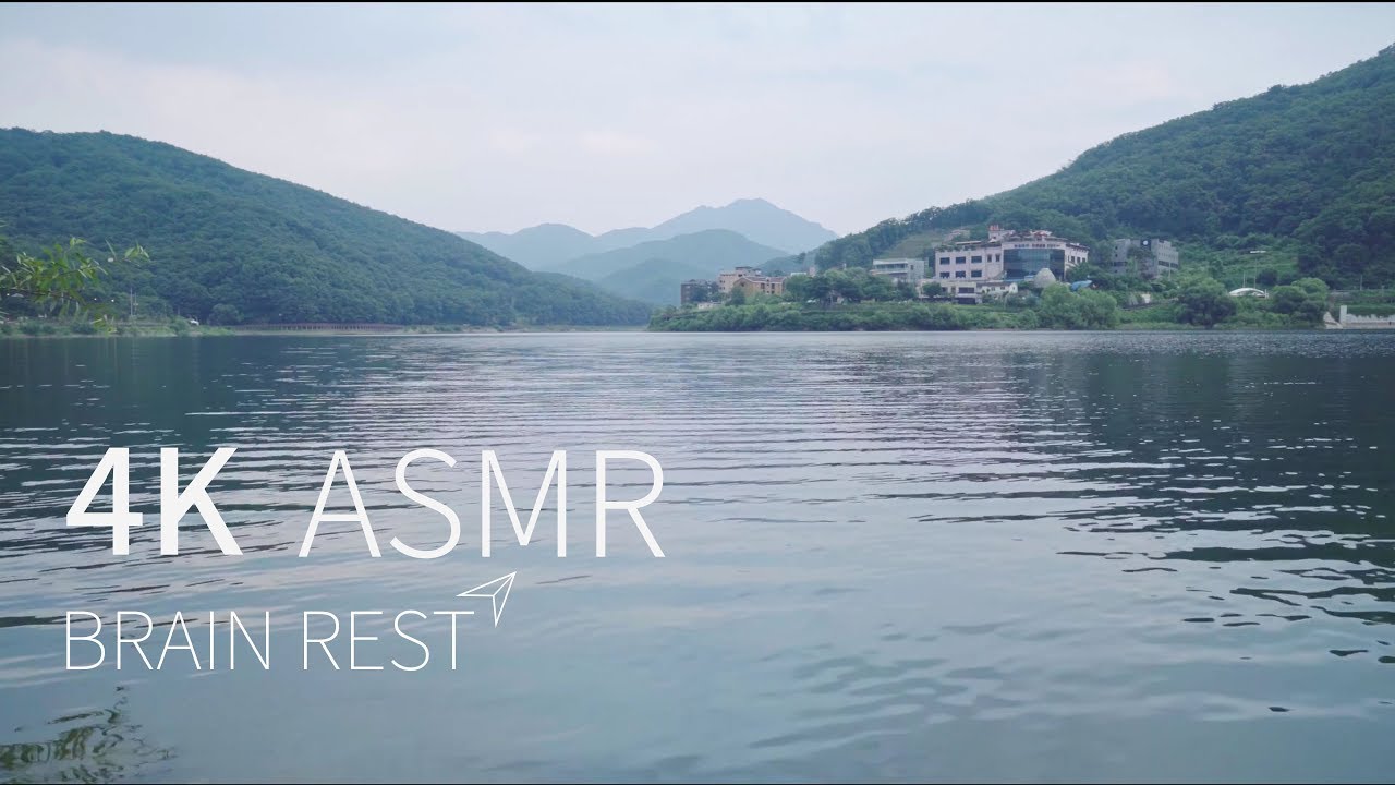 4K ASMR Lakeside (Relaxation Sound)[BRAINREST] - YouTube