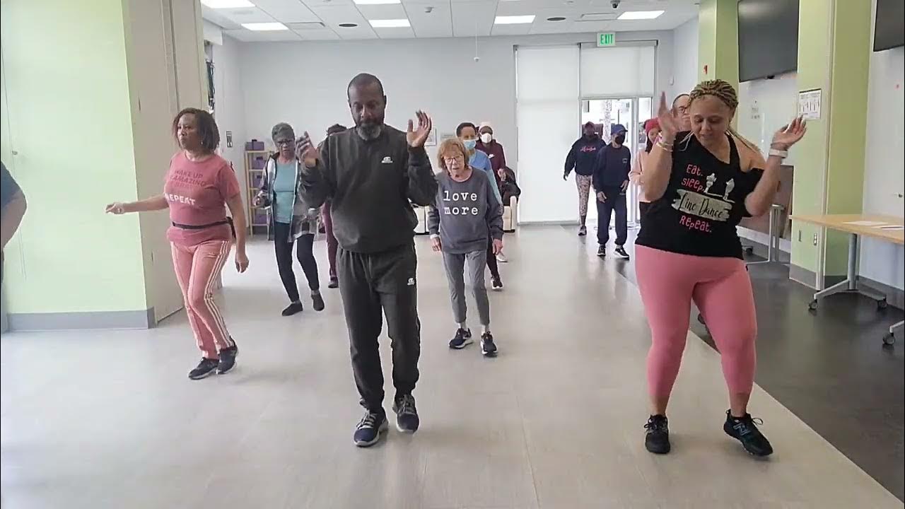 Straight Up Line Dance. (beginner level) - YouTube