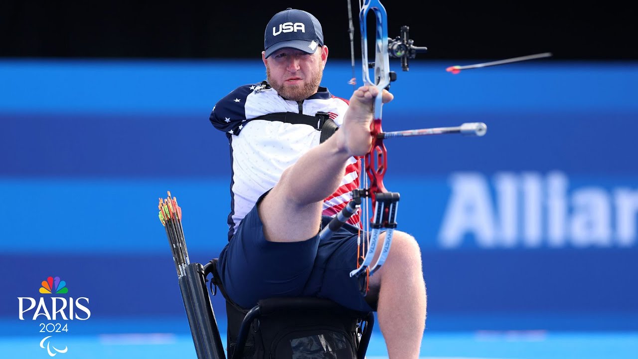 BULLSEYE! Matt Stutzman keeps medal hopes alive with perfect arrow in ...