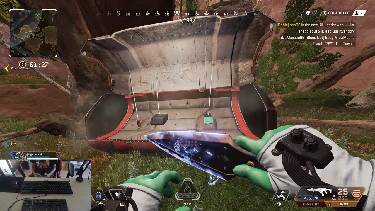 3 Kills/ 1100 + Damage + Win (Apex Legends/ Ranked Mode) - YouTube