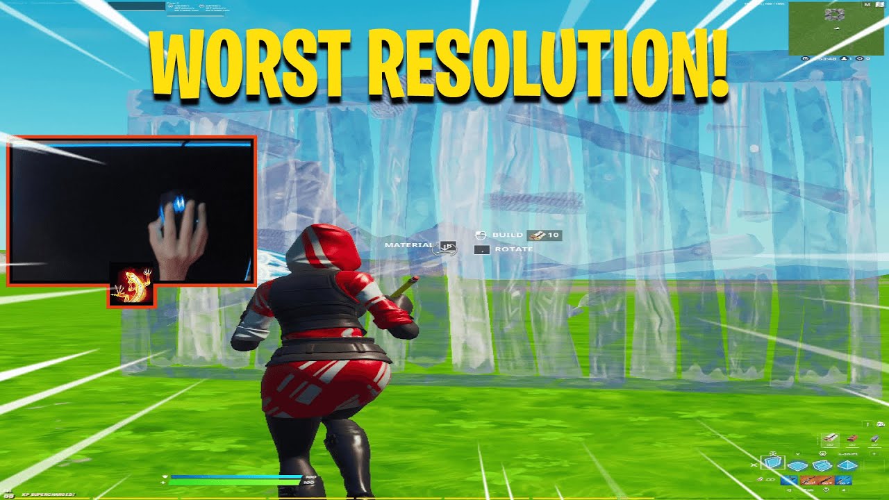 I Played Fortnite On The *WORST* STRETCHED RESOLUTION And This Is What ...