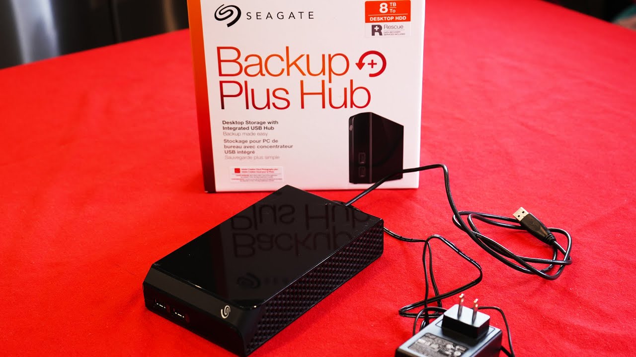 Seagate 8TB External USB HD - Review & Demo - YouTube