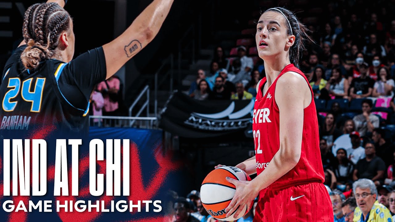 Indiana Fever Highlights at Chicago Sky | August 30, 2024 - YouTube