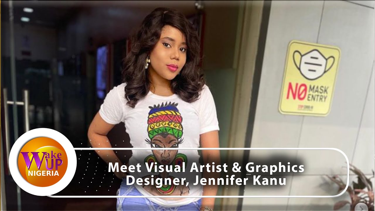 Fine Artist, Jennifer Kanu Shows Off Her Drawings 😍 - YouTube