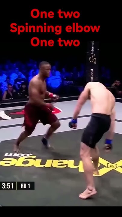 Ninja knockout, 1,2 spinning elbow 1,2 #short #shorts - YouTube