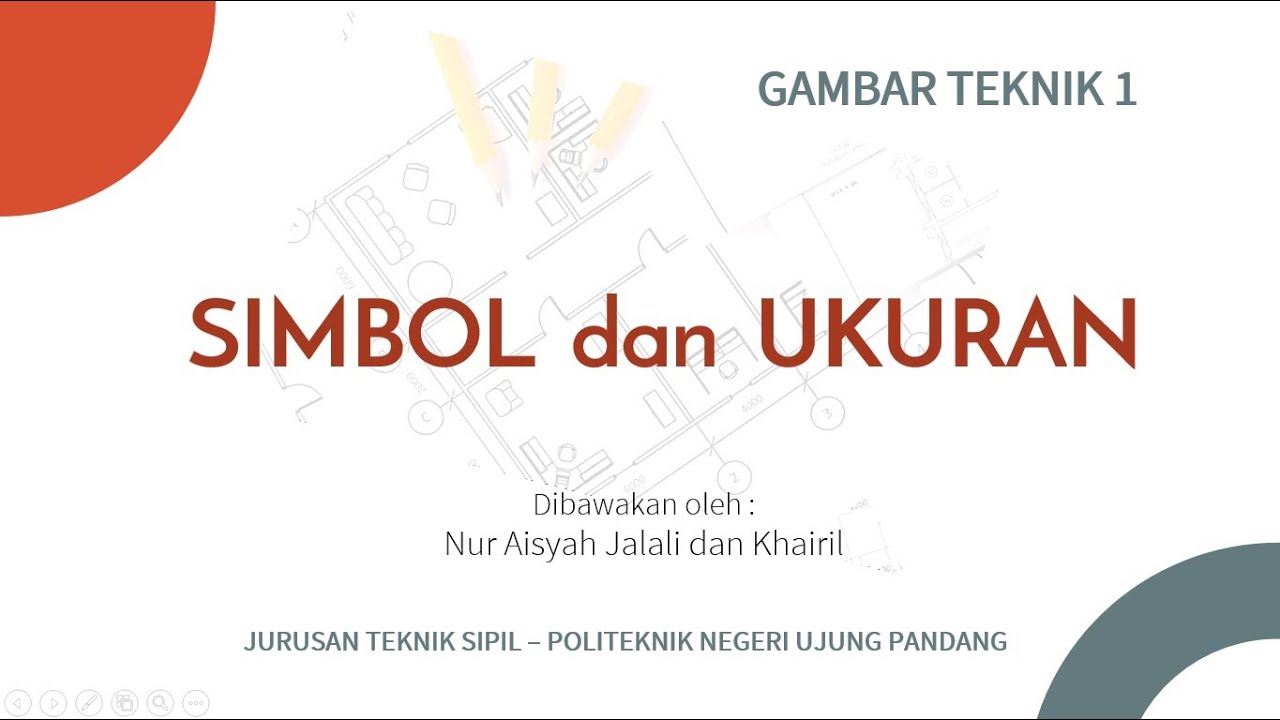 Gambar Teknik - Simbol dan Ukuran - YouTube