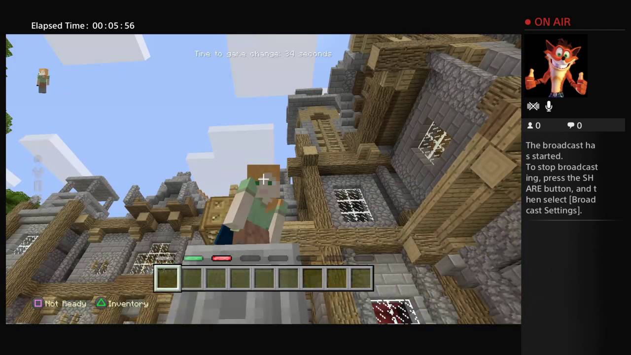 Minecraft PS4 Mini Games - YouTube