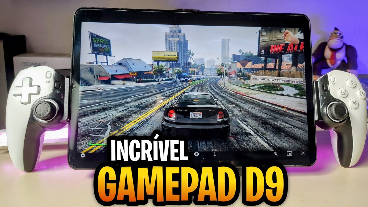 Gamepad D9 - O que torna este controle para celular tão INCRÍVEL? 🎮🔥 ...