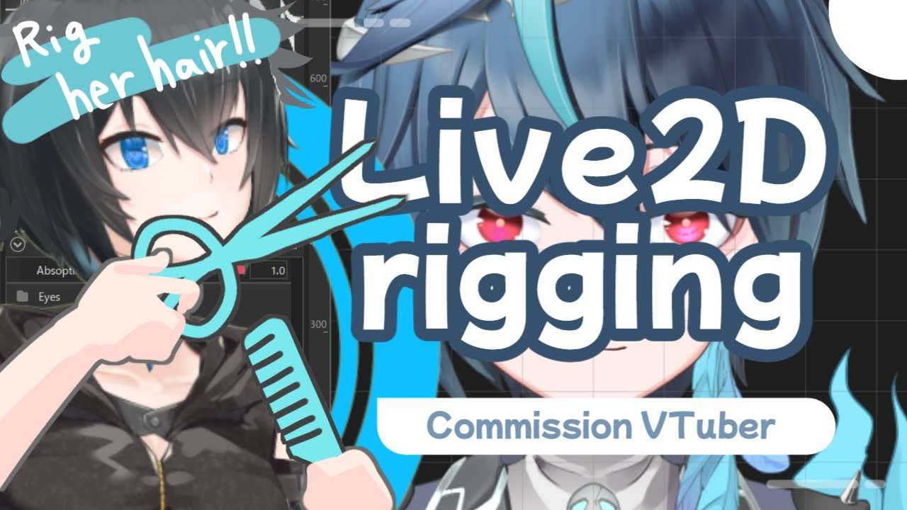 (JP/EN) PRO Live2D rigging for VTuber model! #4 485 - YouTube