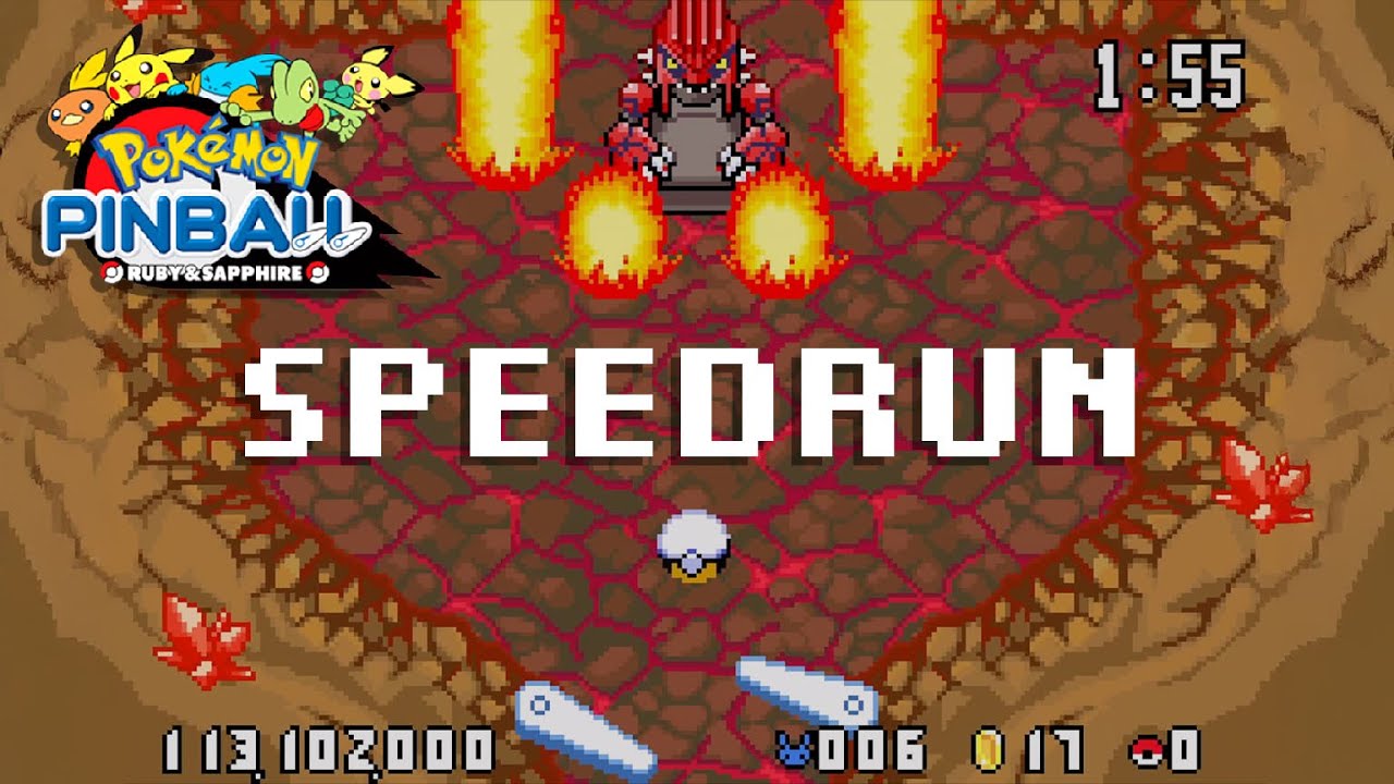 Pokémon Pinball Ruby & Sapphire - Speedchoice Run - YouTube