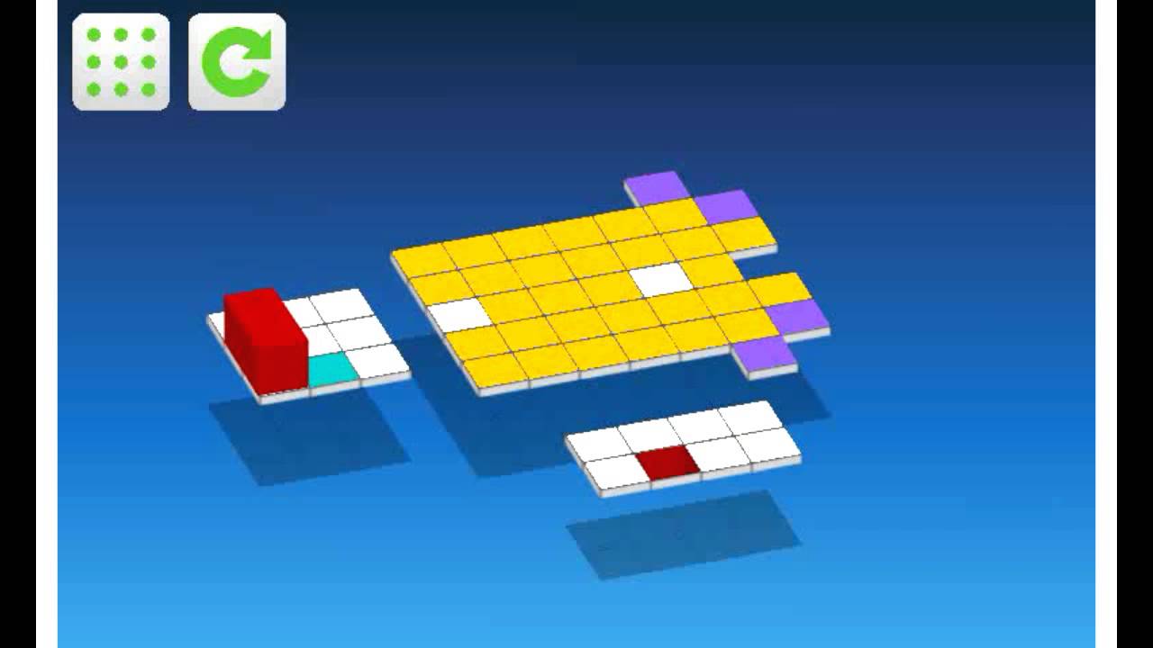 Level 16 Block N Roll 3D Android iOS Puzzle Walkthrough - YouTube