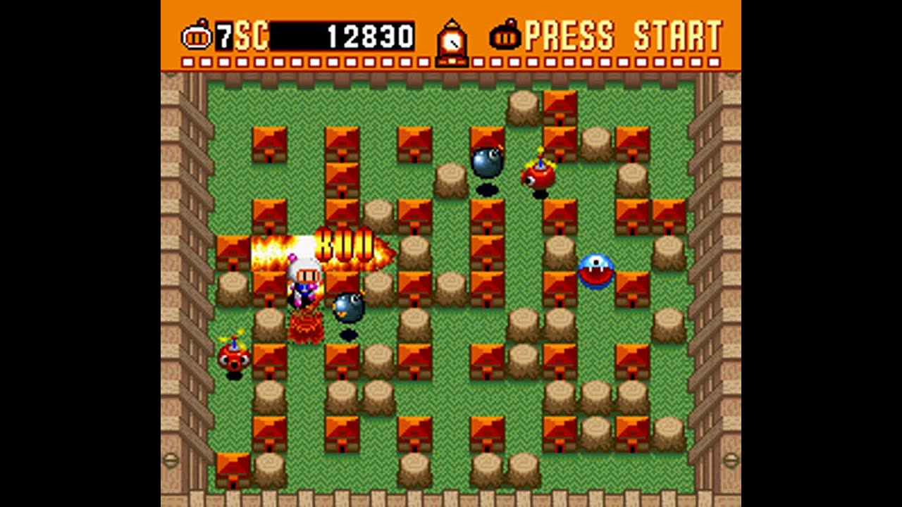 Super Bomberman 1 - (Fase 1-5) - Estágio 1 - YouTube