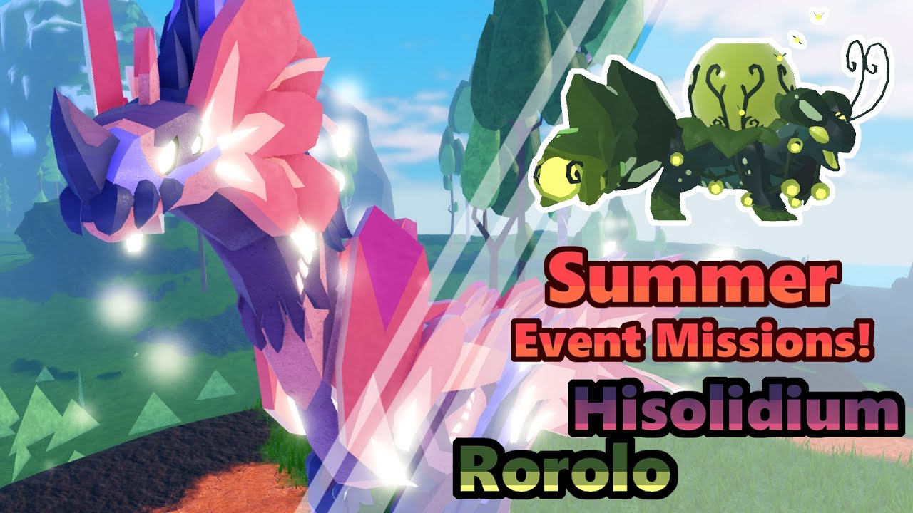 Summer event missions-1!!Hisolidium and Rorolo| Creatures of Sonaria ...