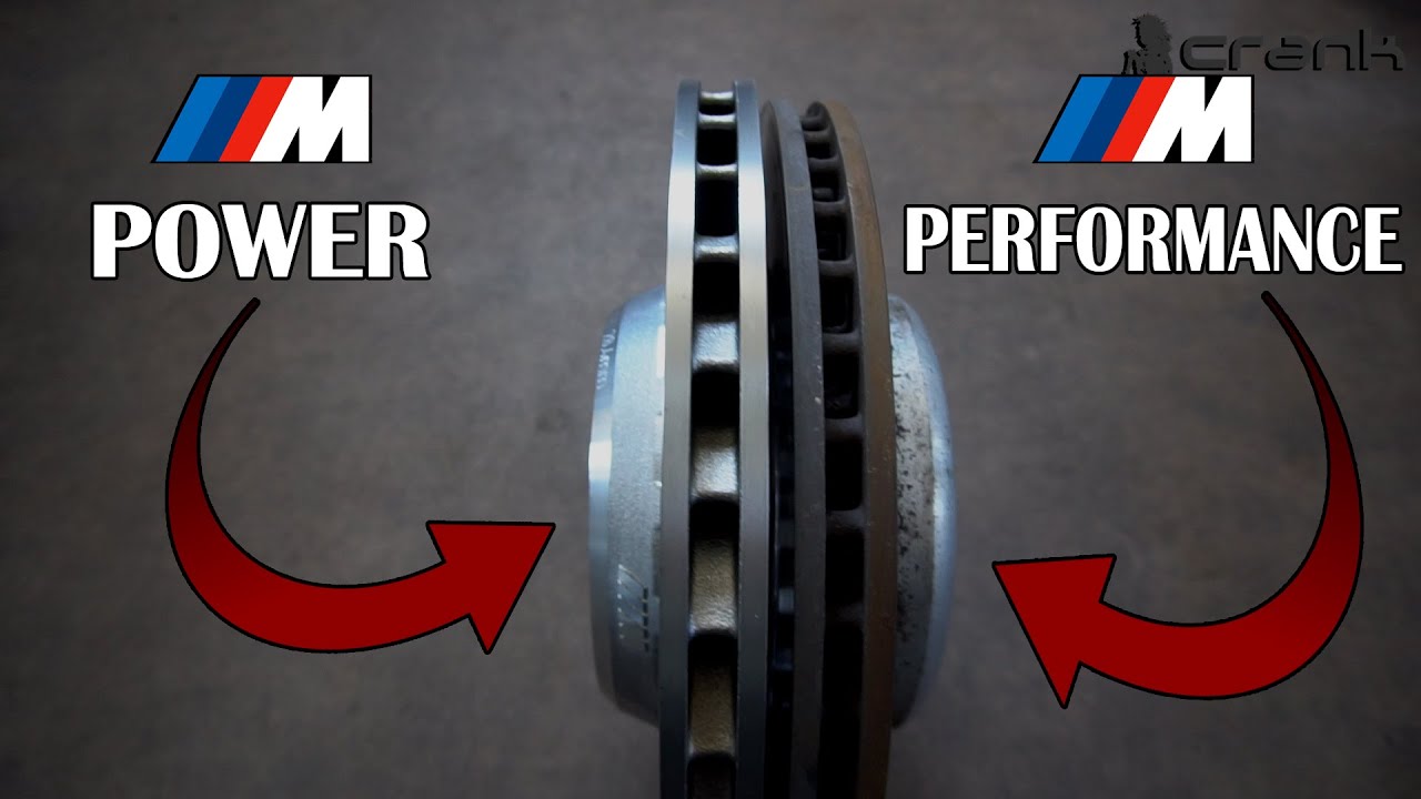 M Performance vs M Power Brakes BMW F3x - YouTube