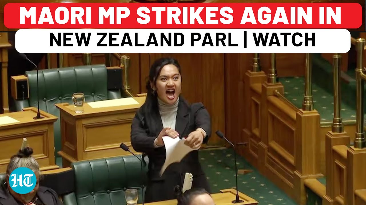 New Zealand Youngest MP Strikes Again In Parliament With Maori Haka ...