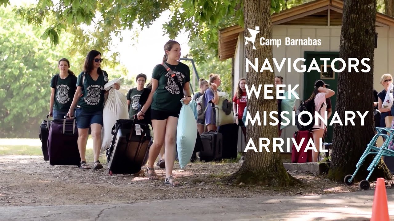 Barnabas on the Lake 2018: Navigators Week -- Missionary Arrival - YouTube