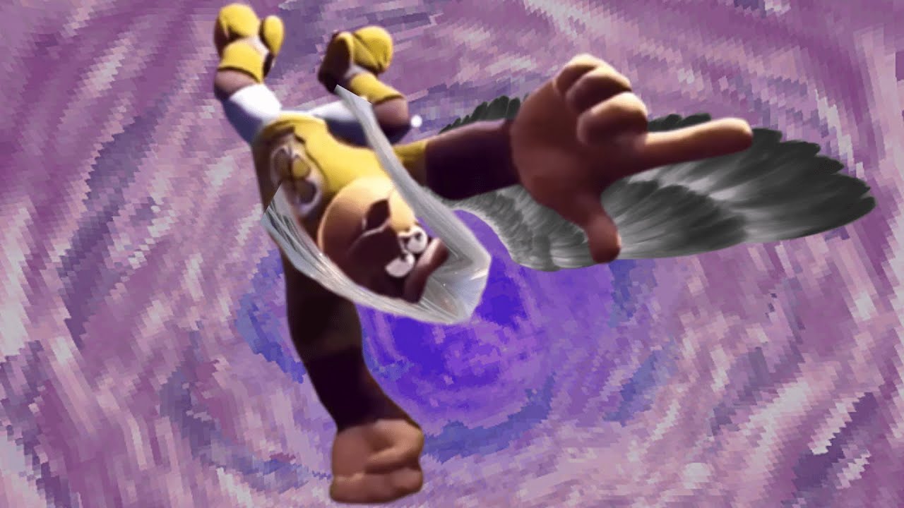 Donkey Kong dances to One-Winged Kong - YouTube