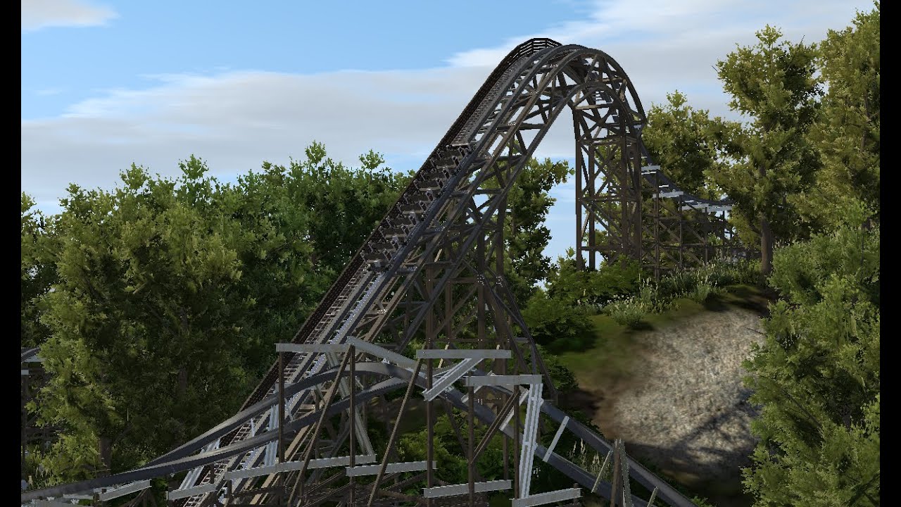 RMC Launched Terrain Coaster | NoLimits 2 | FVD++ - YouTube