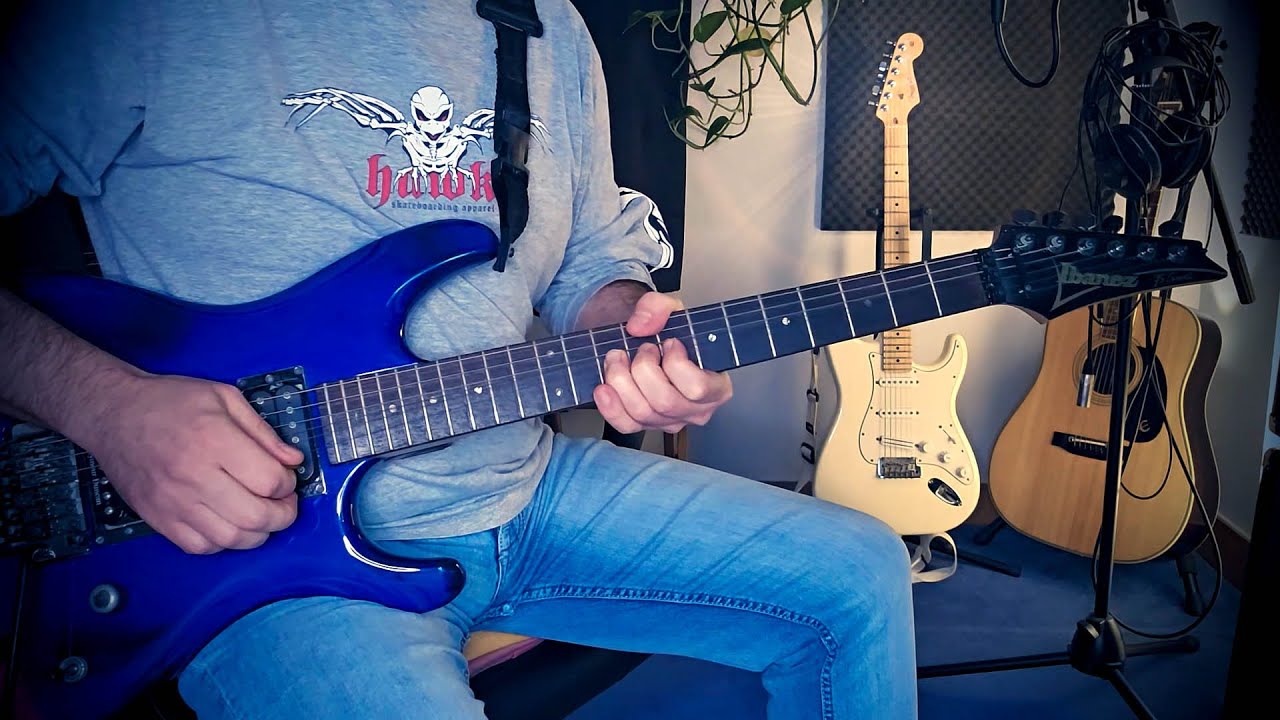Always Somewhere Scorpions Guitar Solo Cover Youtube