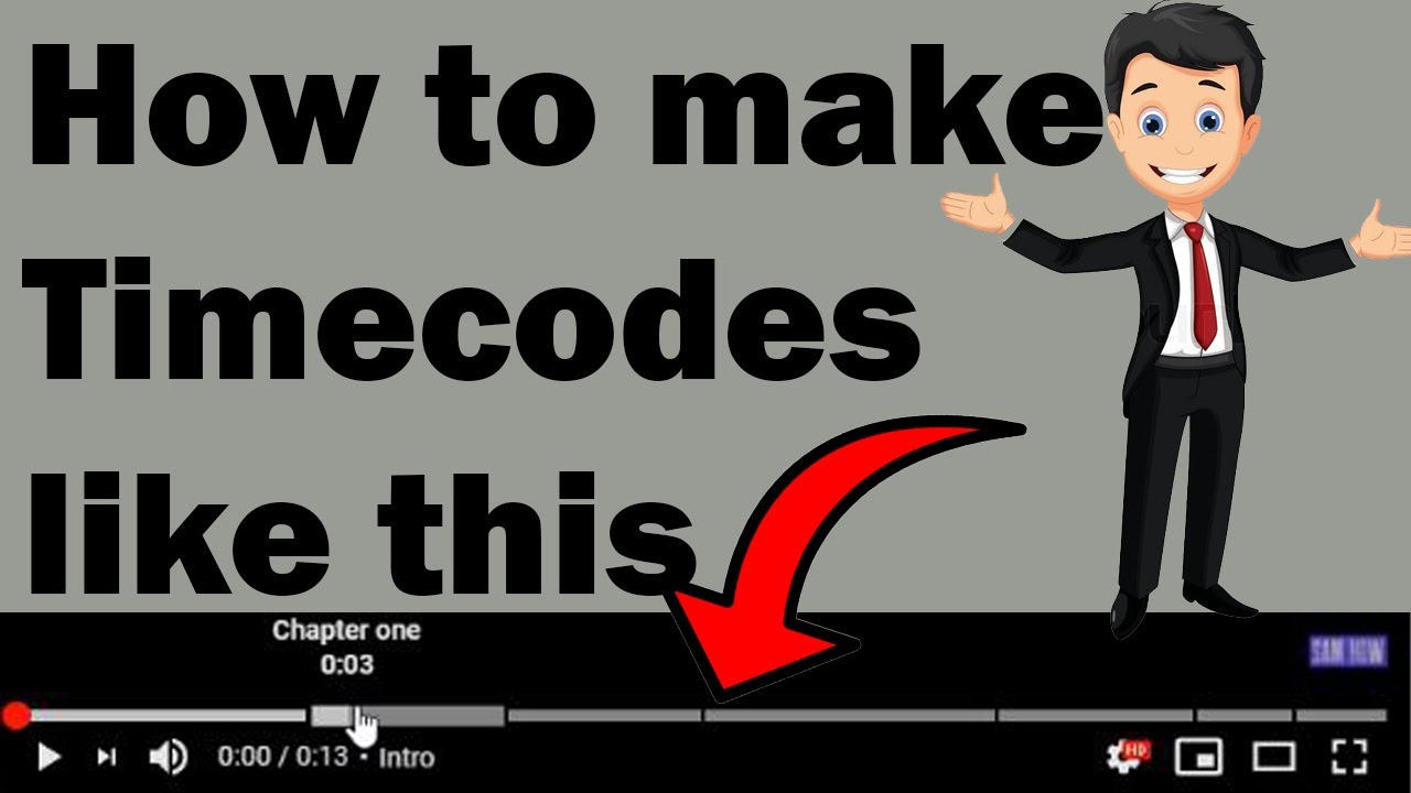 How To Add Timecodes On Youtube For Your Videos Chapters On Youtube Youtube