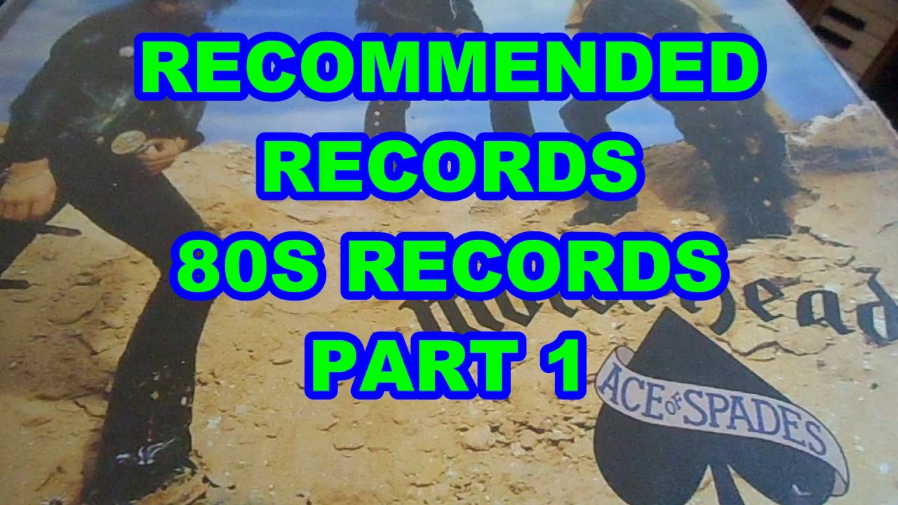 RECOMMENDED RECORDS 80S RECORDS PART 1 - YouTube