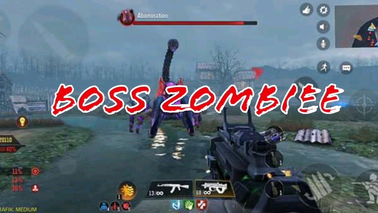 Call of duty mobile - mode zombie - gameplay - YouTube