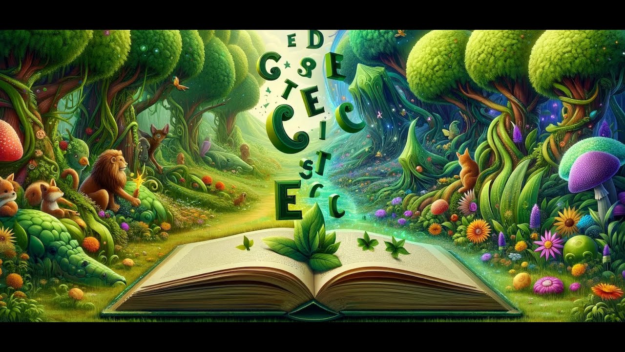 Alphabet Adventure: A fun poem with tracing letters - YouTube