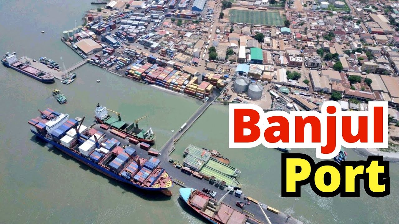 We visit Gambia Ports - Banjul - YouTube