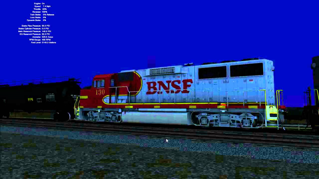 GP60M RAILWORKS TS2016 operations - YouTube