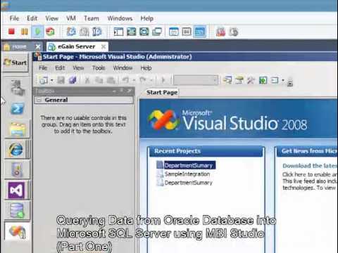 Copying data from Oracle to Microsoft SQL Server (Part 1) - YouTube